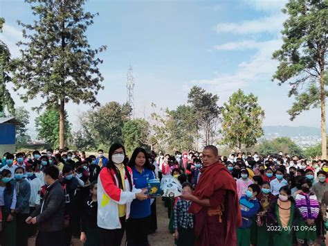 လားရိူးမြို့နယ် အားကစားနှင့်ကာယပညာဦးစီးဌာနမှ စိတ္တသုခဘုန်းတော်ကြီးသင