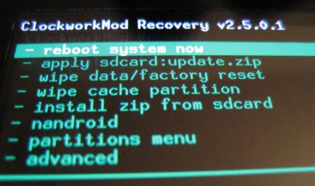 How To Install ClockworkMod On Your Android Device One Click Root