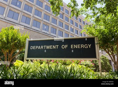 The Us Department Of Energy Headquarters Washington Dc Usa Stock