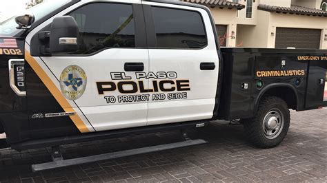 El Paso Burglary Suspect Had Gun During Chase Near School Police Say