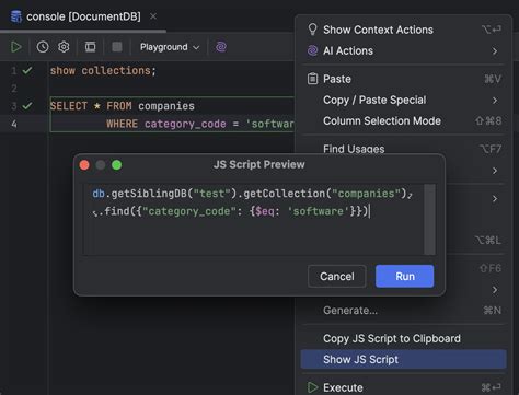 Sql For Mongodb Intellij Idea Documentation