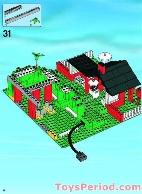 Lego Wind Turbine Vestas Promotional Instructions And Parts List