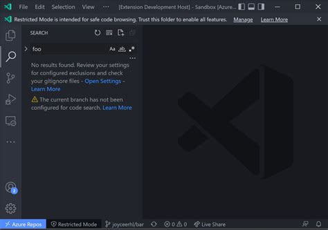 Text Search On A Fork With Fewer Stars Than Upstream Fails Silently