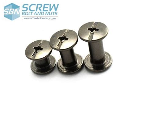 Stainless Steel Sex Bolts Or Chicago Bolts Screw Bolt And Nut