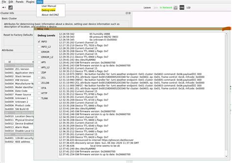 Debug View Howto Close · Issue 3821 · Dresden Elektronikdeconz Rest Plugin · Github