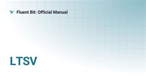 ltsv fluent bit official manual