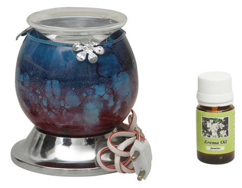 Buy Electric Aroma Oil Burnerdiffuser Blue Colour Online ₹670 From