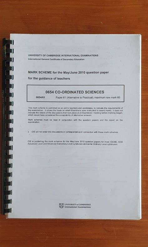 Igcse Co Ordinated Sciences Papers Hobbies And Toys Books And Magazines