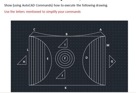 Solved Show Using AutoCAD Commands How To Execute The Chegg