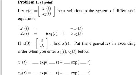 Solved Problem Point Let X T X T X T Be A Chegg Com
