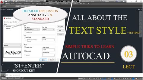 How To Set Text Style In Autocad Templates Sample Printables