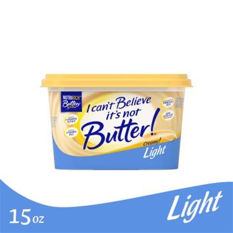 I Cant Believe Its Not Butter Nutririch Light Vegetable Oil Spread
