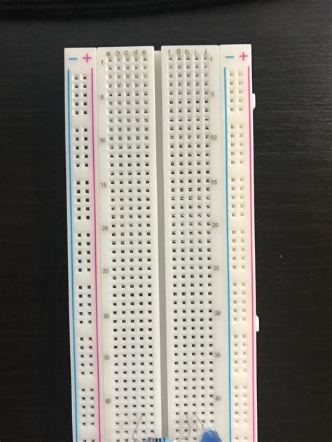 Breadboard Only Has One Set Of Rails Ide 1 X Arduino Forum