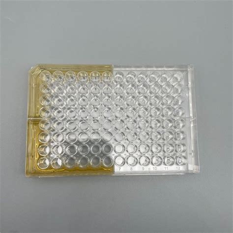 China 96 Well ELISA Removable Culture Plate PCR Plate With Skirt Edge