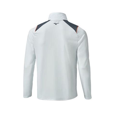 Mizuno Breath Thermo Elite 14 Zip Thermal Midlayer In Light Blue Buy