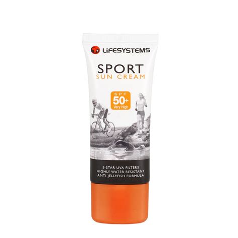 Lifesystems Sports Sun Cream Factor 50 50ml Rat Race Store