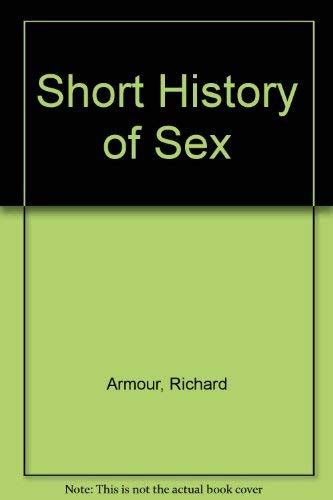 Jp Short History Of Sex Armour Richard 洋書