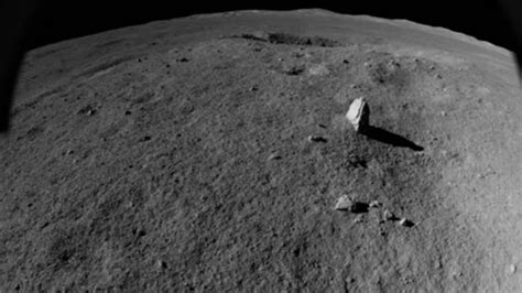 Unusual Milestone Rock Found Standing Up On The Far Side Of The Moon