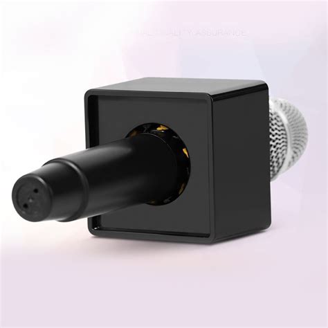 Portable Abs Plastic Square Cube Shaped Microphone Grandado