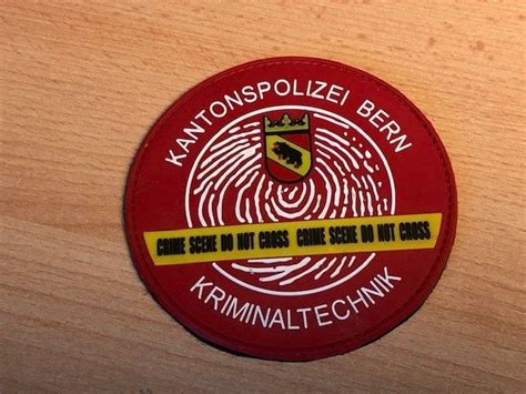 Patch Abzeichen Kapo Bern Neu Gemäss Beschreibung In Rheineck Für Chf 8 Mit Lieferung Auf