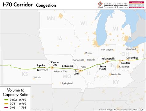 Map Of I 70 Colorado