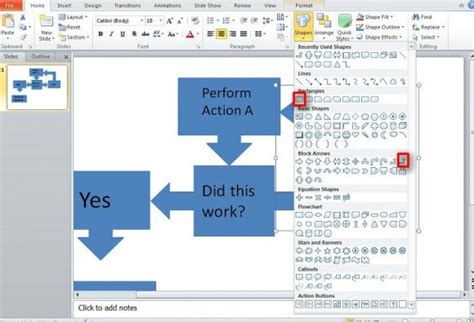 flowcharts in powerpoint