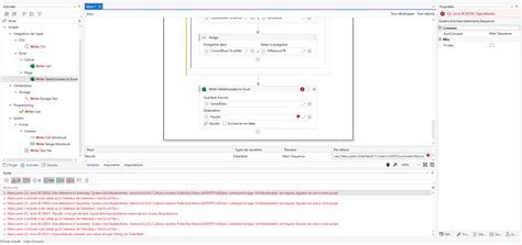 Write DataTable To Excel Error Studio UiPath Community Forum
