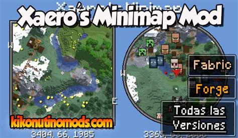 Xaero S Minimap Mod 1 20 6 1 20 4 1 20 1 1 19 4 1 19 2 1 18 2
