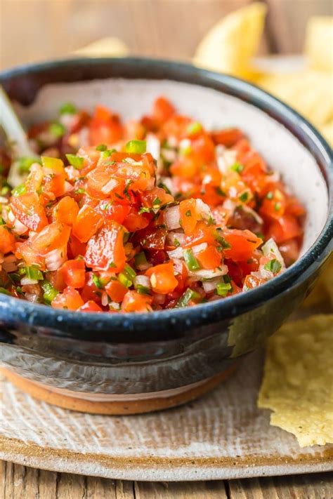 Homemade Pico De Gallo Recipe Salsa Fresca The Cookie Rookie®