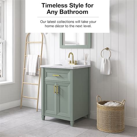 Allen Roth Lancashire 24 In Sage Green Undermount Single Sink