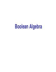Understanding Boolean Algebra: Logic, Sets, and Circuits | Course Hero