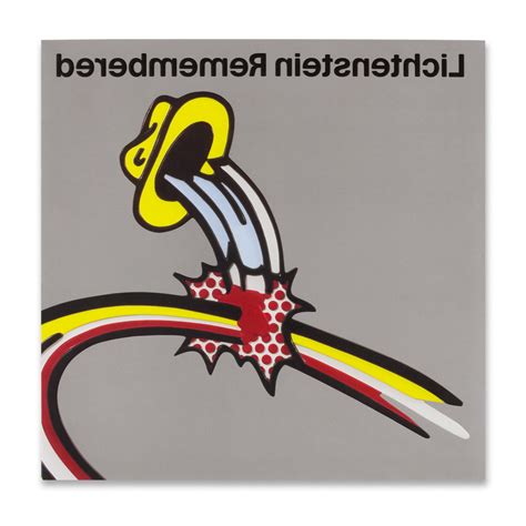 Lichtenstein Remembered Book Gagosian Shop