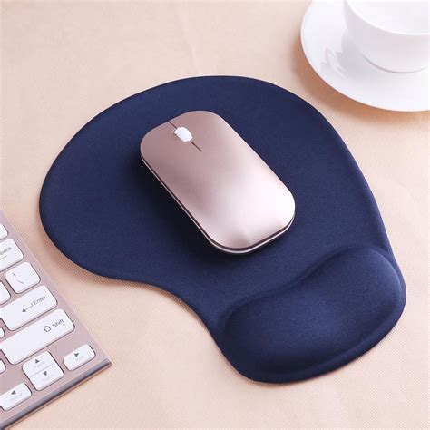 Office Mousepad With Gel Wrist Support Ergonomic Gaming Desktop Mouse Pad Wrist Rest Shopee
