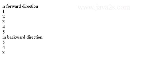 Java Tutorial Java Listiteratorhasprevious