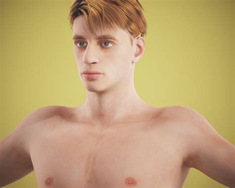 3d Model Game Cartoon Rigged Boy Turbosquid 2216035