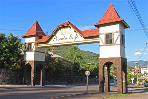 Picada Café Aconchegante Destino No Estado Do Rio Grande Do Sul Foto
