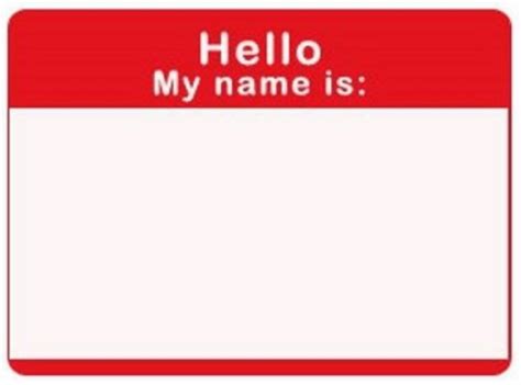 Free Name Badge Templates With Beautiful Design Kisi