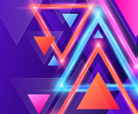 Triangular Gradient Light Background Vector Art And Graphics