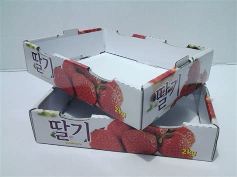 딸기2kg 칼라박스 500gx4개입 60매 박스도매닷컴