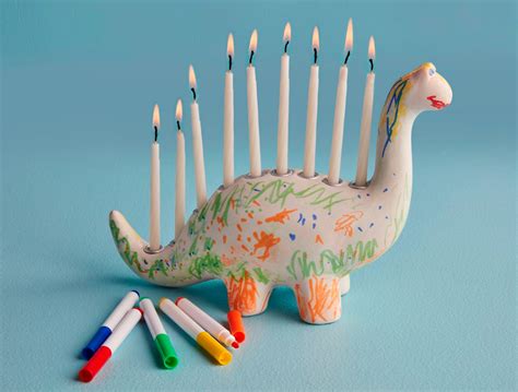 Menorah Saurus Andreas Hogue Salon