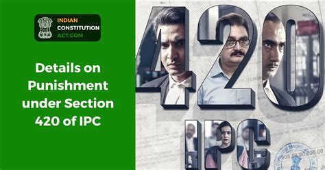 Section 420 Of Ipc The With Example Indian Constitution Act