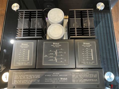 Mcintosh Mc 2200 Power Amplifier Good Condition 90 Day Wrnty Photo
