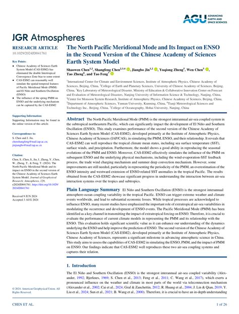 The North Pacific Meridional Mode And Its Impact On Enso In The Second