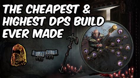 Poe 320 The Cheapest And Highest Dps Build Ever Made One Shot Ubers