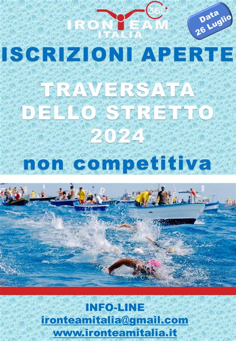 TRAVERSATA DELLO STRETTO DI MESSINA 2024 Iron Team Italia