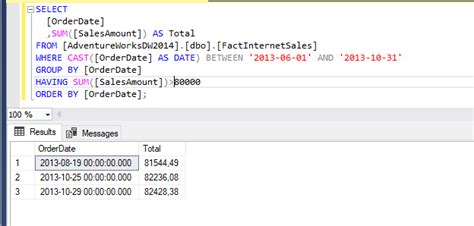 Sql Having Vs Where Whats The Difference Jan Zedníček Data
