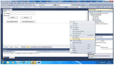 ASP NET ViewState Example Of ASP NET ViewState