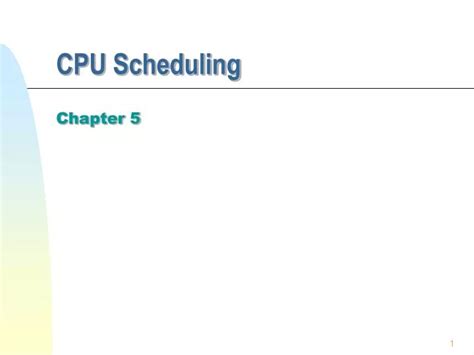 ppt cpu scheduling powerpoint presentation free download id 5579138
