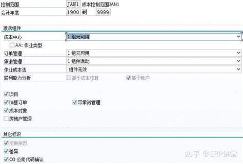 Sap Co成本控制范围详解 知乎