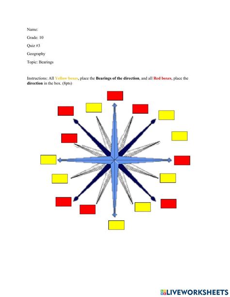 Bearings And Co Free Interactive Worksheets 1529811